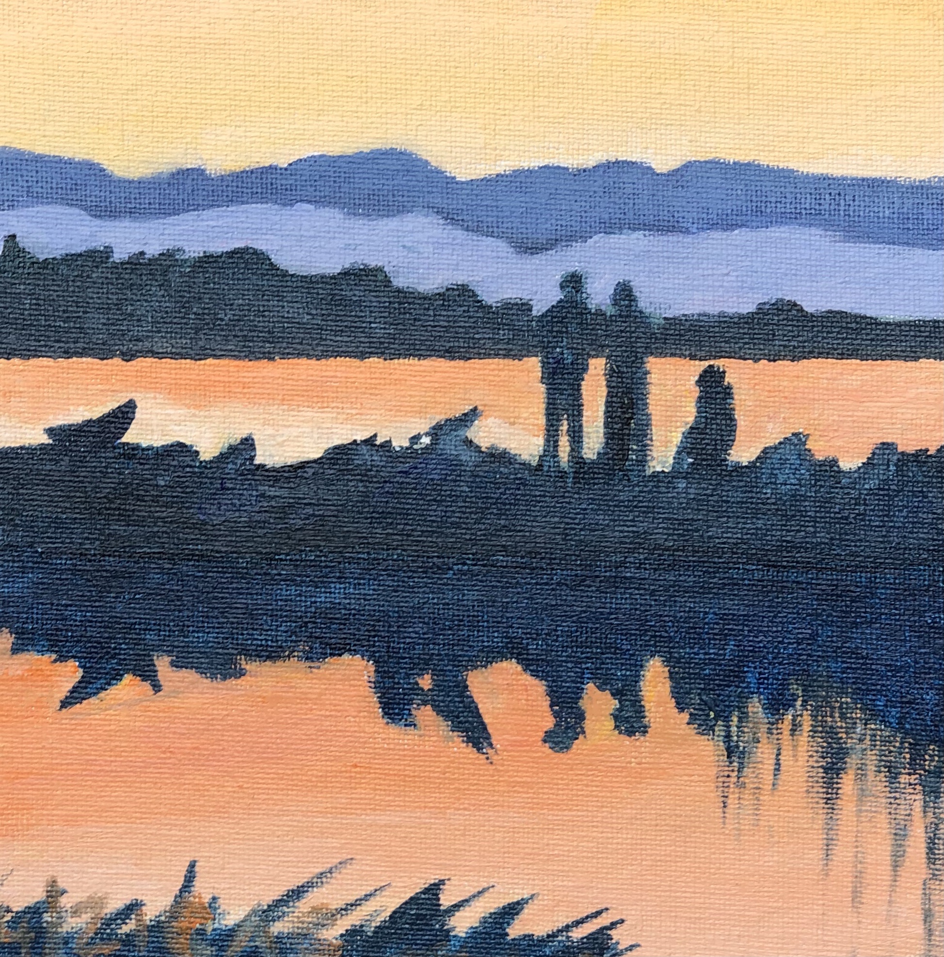 Waiting on the Sun – Carol Ann Conners Art Journal