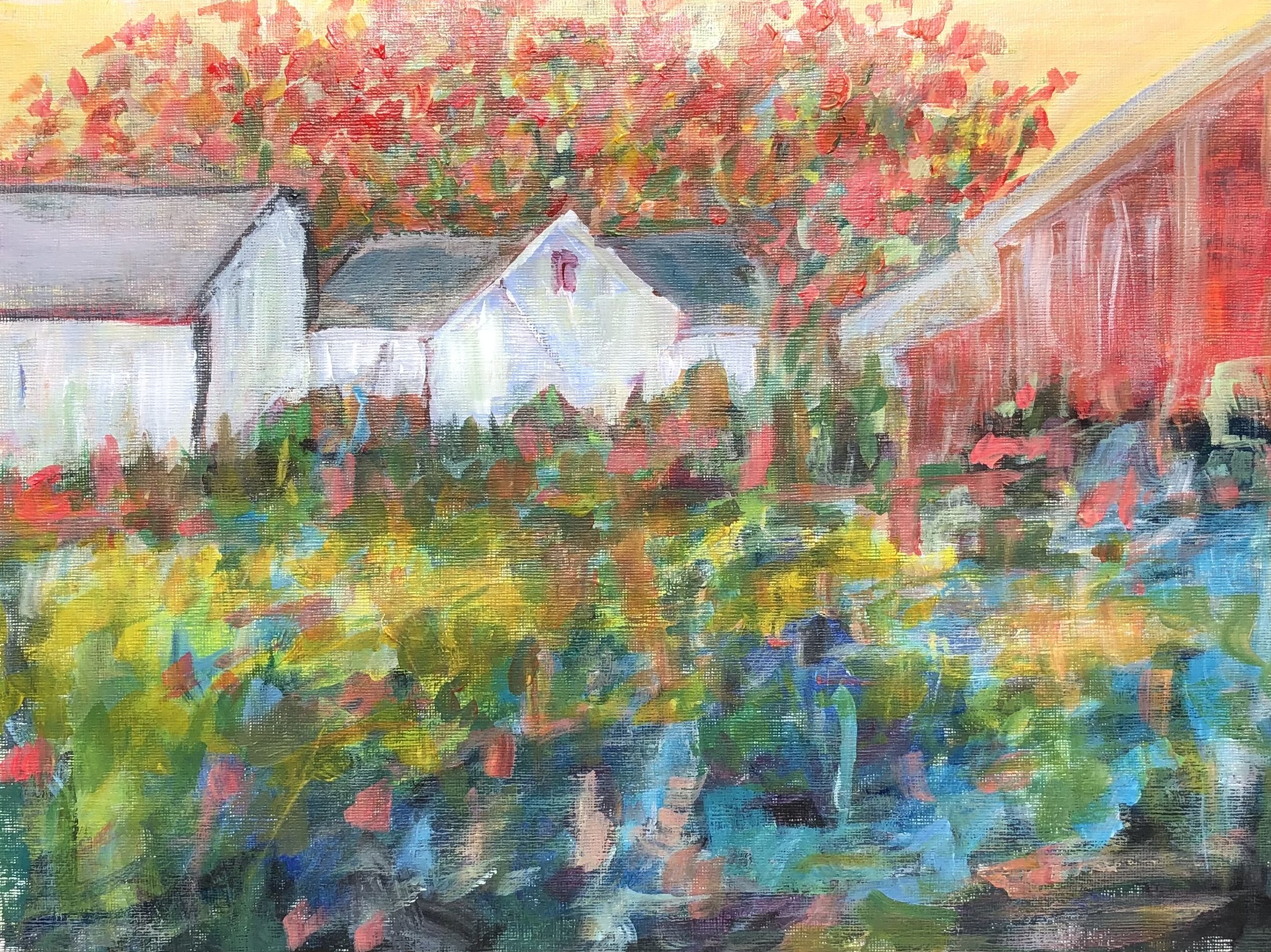 Radiant Landscape Painting – Carol Ann Conners Art Journal